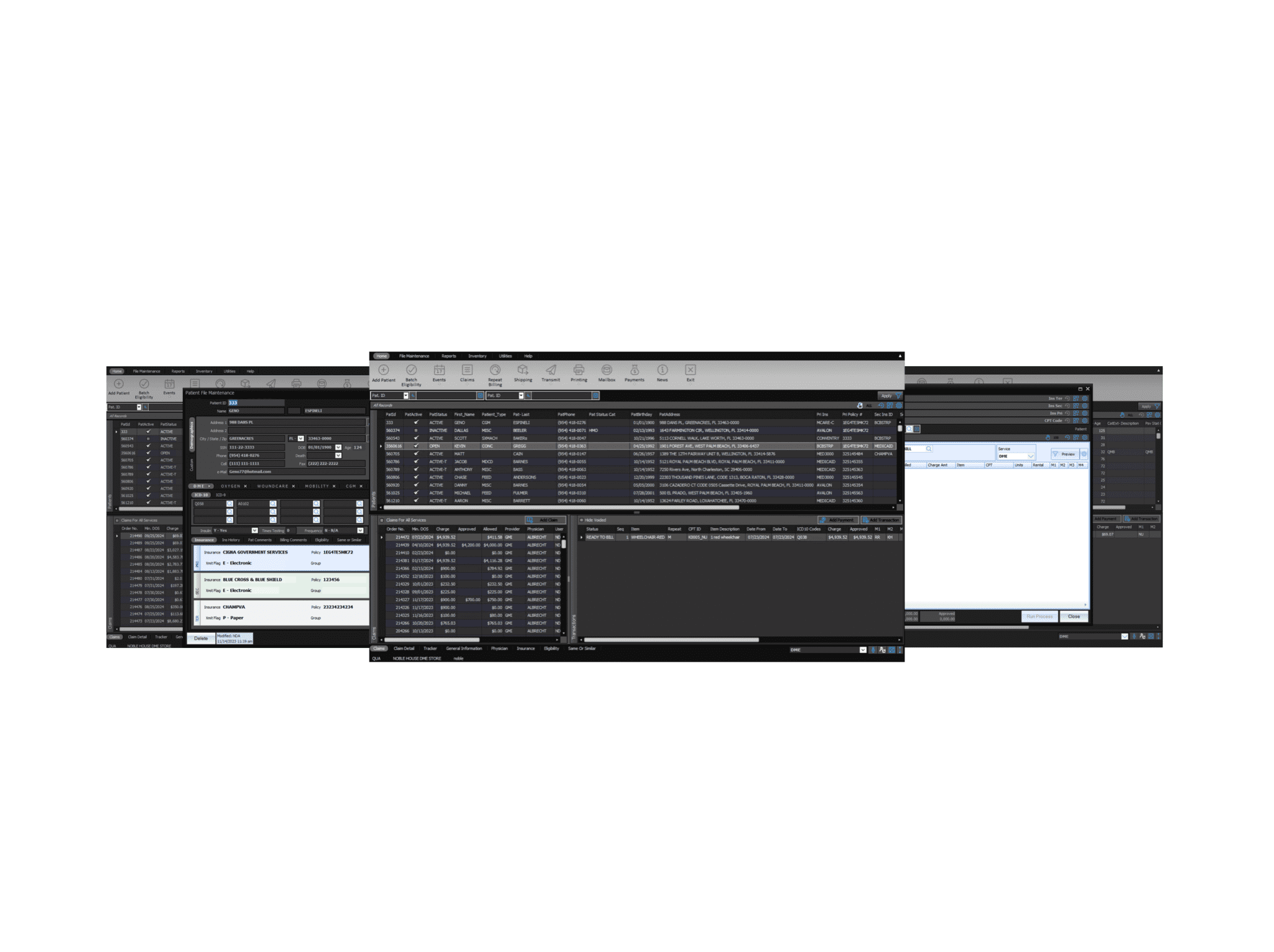 DME / HME Software: All-in-one Modern Interface, API